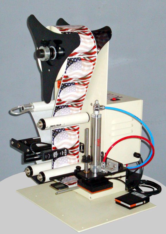 Machine d'étiquetage semi-automatique - LST-3000-TL - APACKS - pour ...