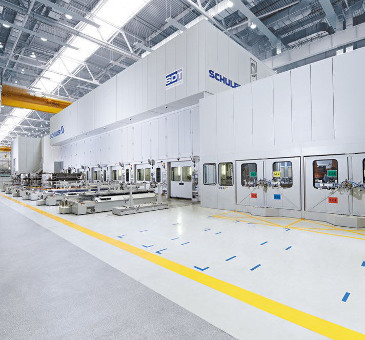 Ligne de presses de formage - ServoLine series - SCHULER - MÜLLER ...