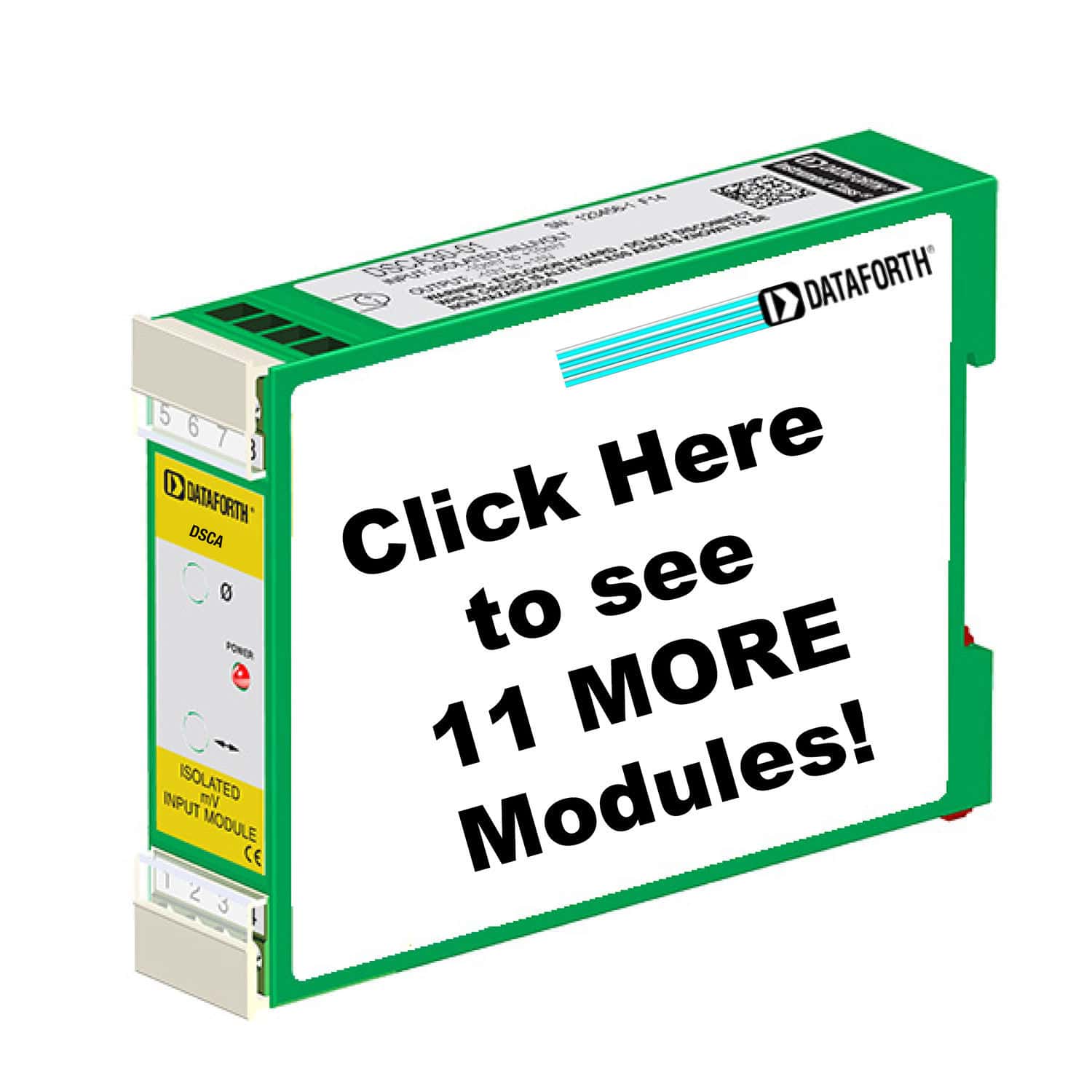 Module de traitement de signal d'entrée - DSCA36-xx Series - Dataforth Corporation - pour ...