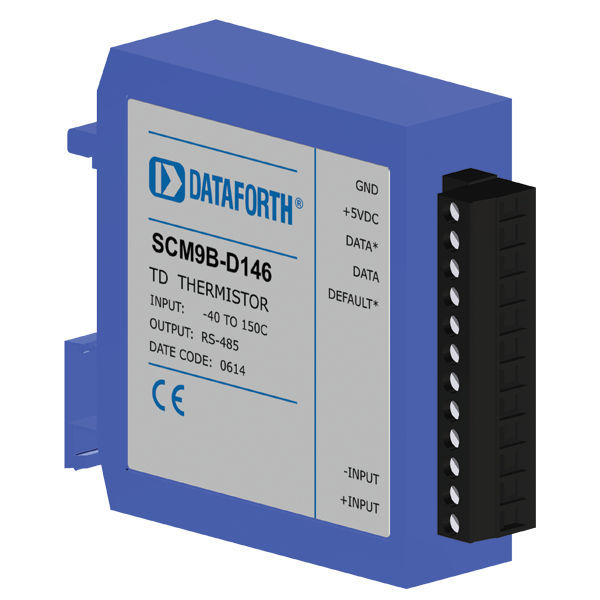 Module de traitement de signal sur rail DIN - SCM9B-D146 - Dataforth Corporation - d'entrée ...
