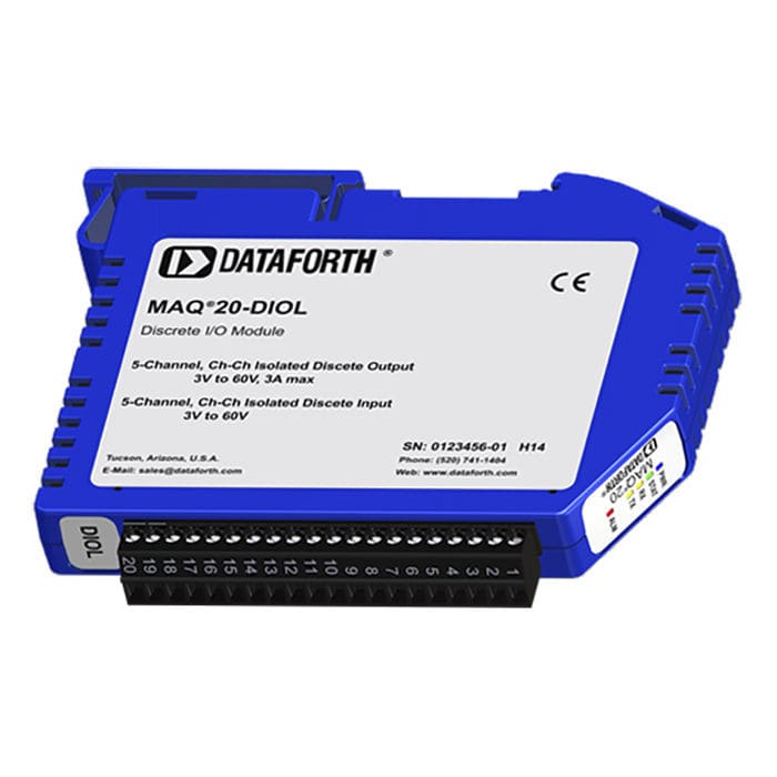 Module d'E/S discrètes analogique - MAQ20-DIOL - Dataforth Corporation ...