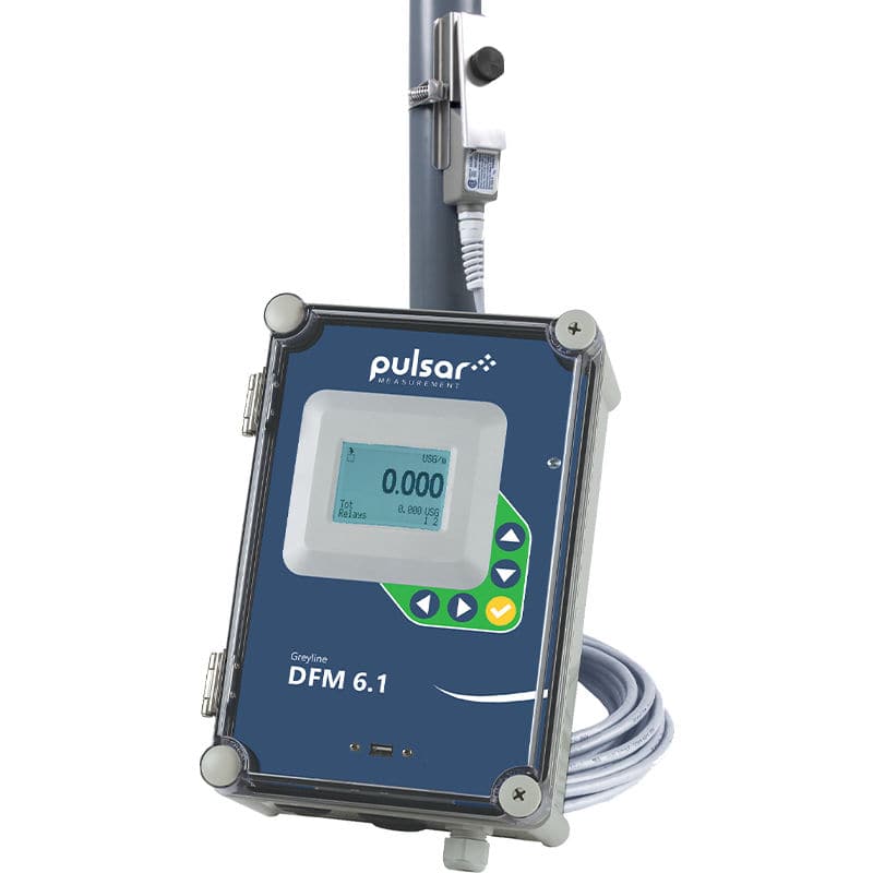 Débitmètre à Ultrasons à Effet Doppler Dfm 6 1 Pulsar Measurement