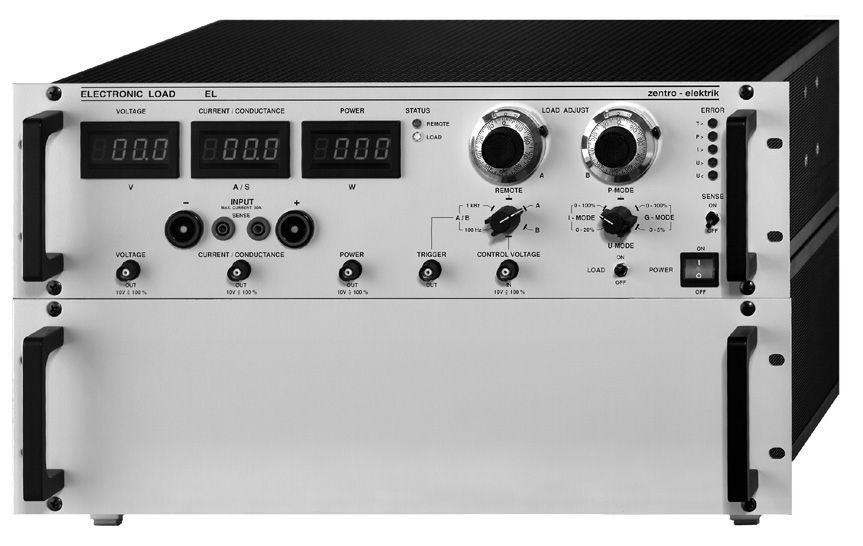 Charge électronique DC - 0.5 - 10 kW, 20 - 60 V | EL-0V series - Zentro ...