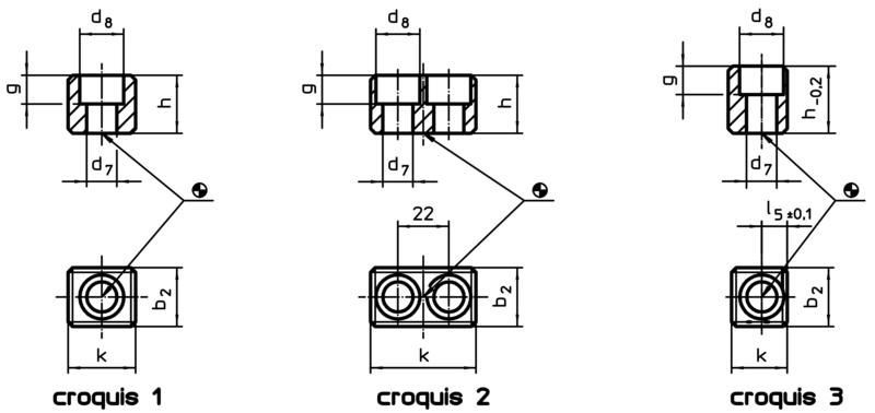 Lardon de bridage - EH 23100 - HALDER France