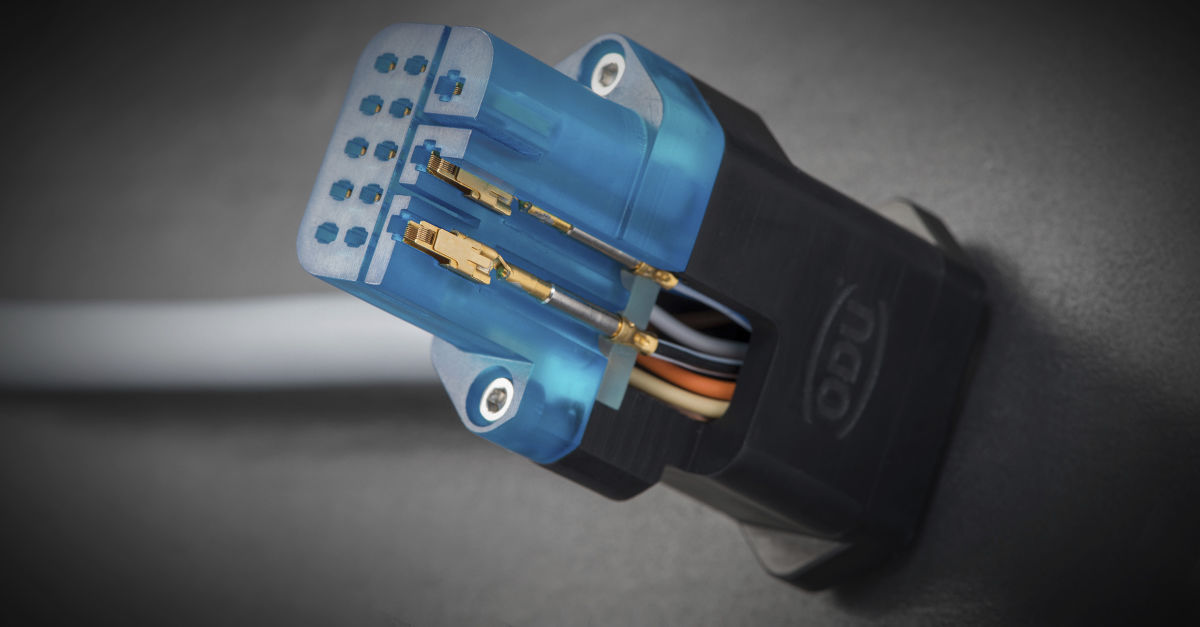 Contact électrique à fils ressorts - ODU SPRINGTAC® Flatsocket - ODU ...