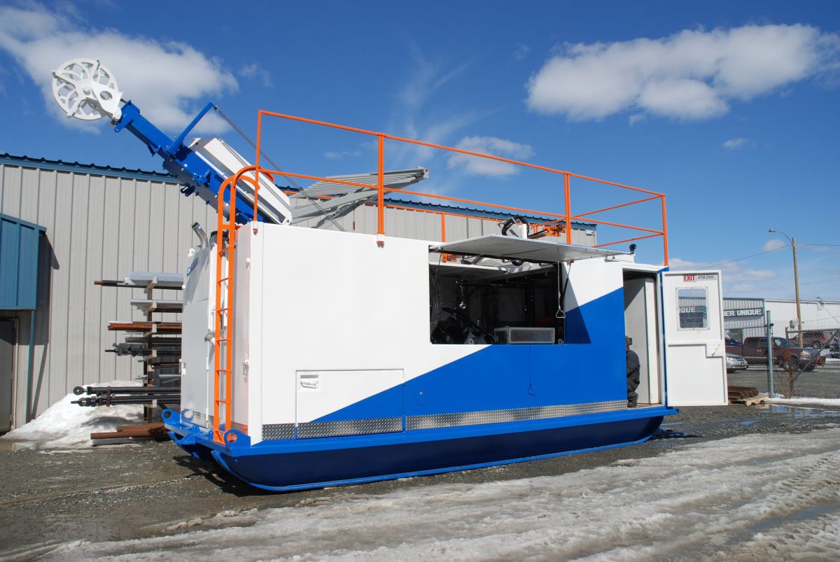 Foreuse multifonction - HTM 2500 - Usinage Marcotte inc. - rotative ...