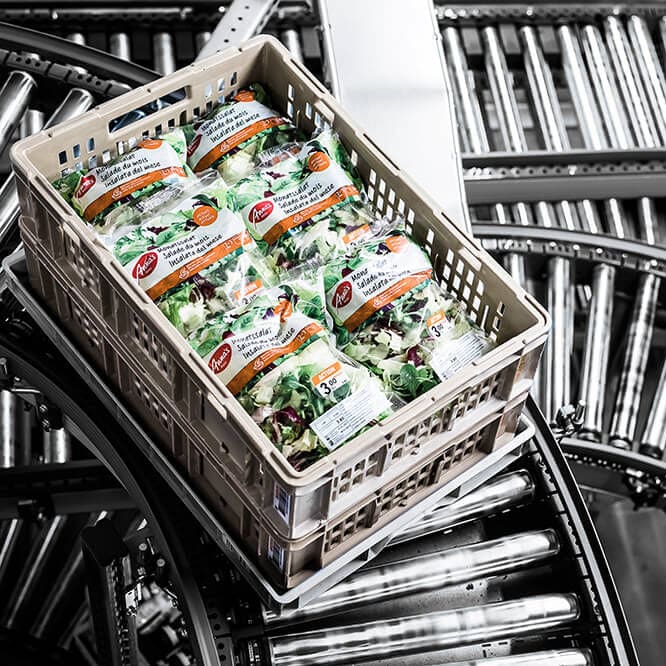 Convoyeur à bande - Streamline - KNAPP - à rouleaux motorisés ...