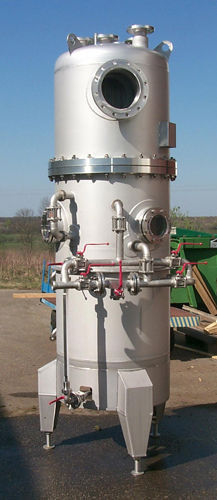 Décanteur pour l'industrie / lamellaire / vertical / 3-phases - ziemex