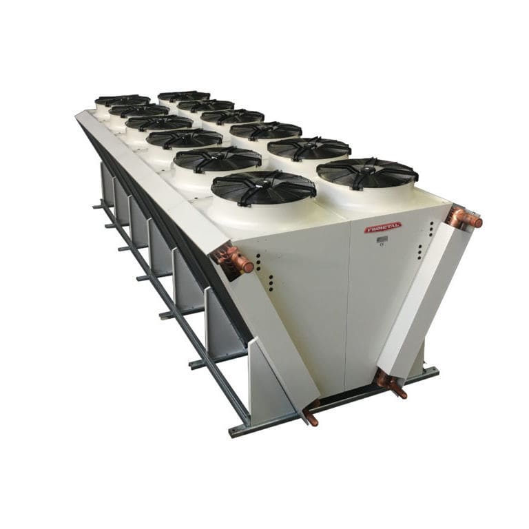 Condenseur en V - VC series - FRIMETAL - ventilé / en acier / de process