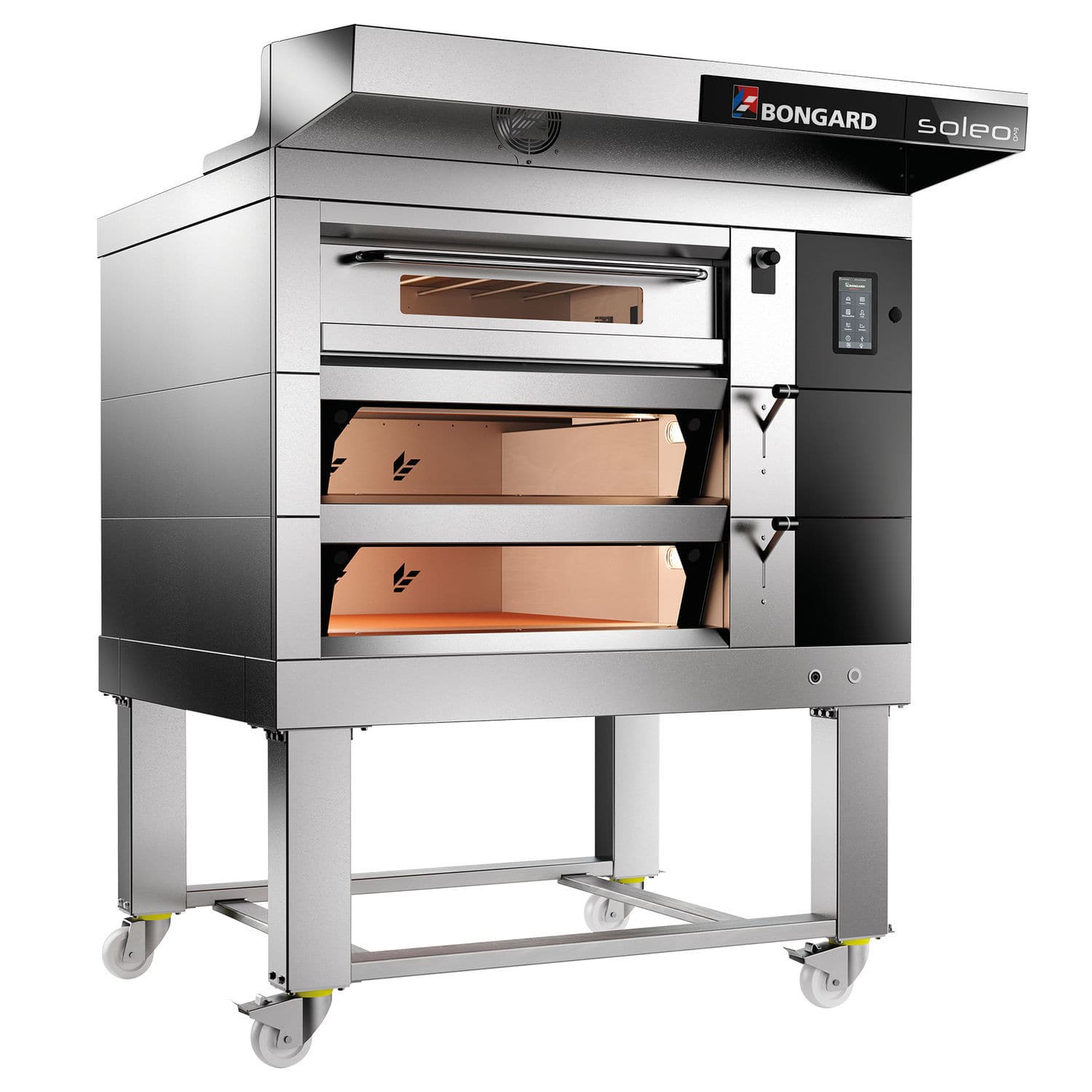 Four de boulangerie à sole fixe - SOLEO EVO M2 - Bongard - à pizza / de ...