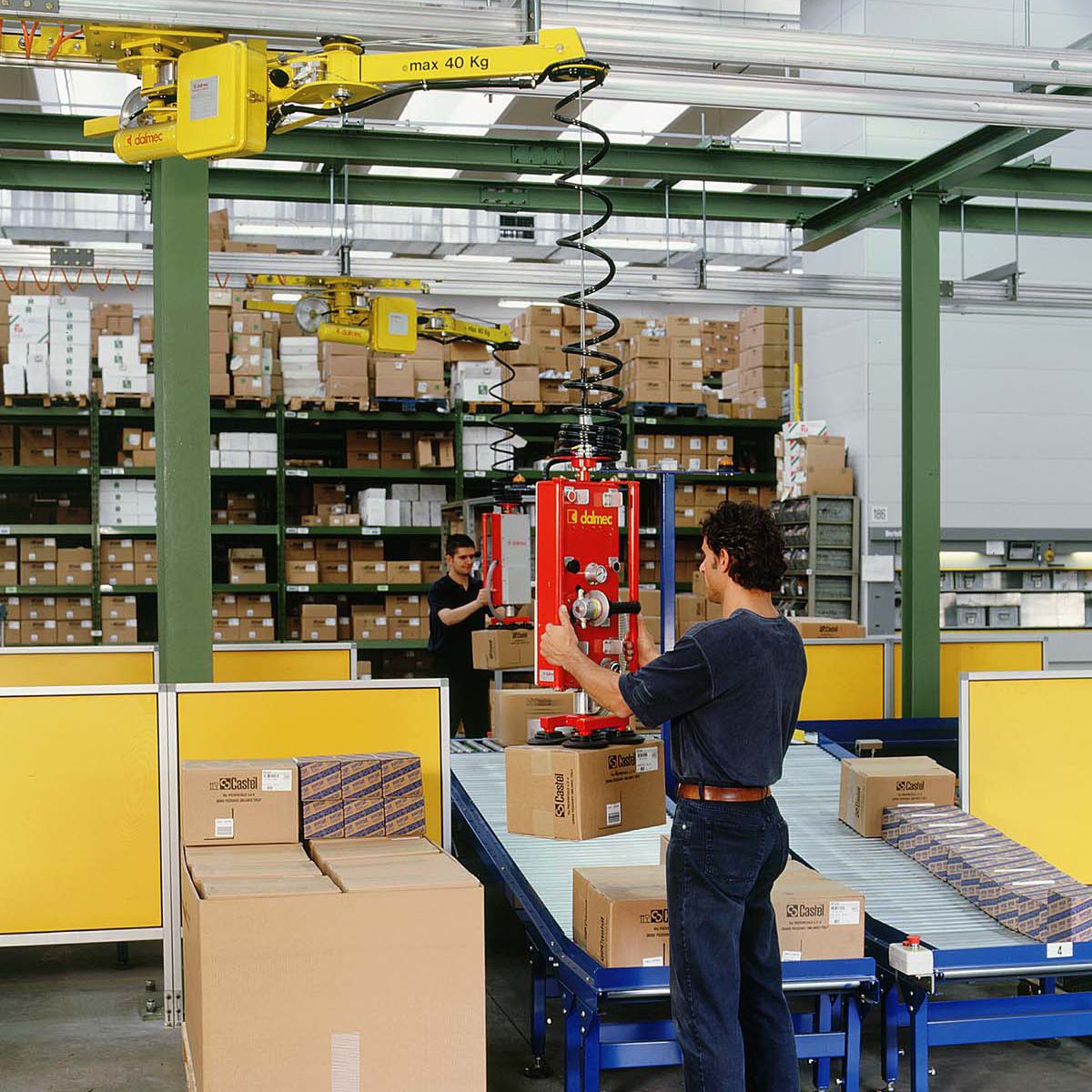 Manipulateur pour manutention de carton - DALMEC - pneumatique / à ...