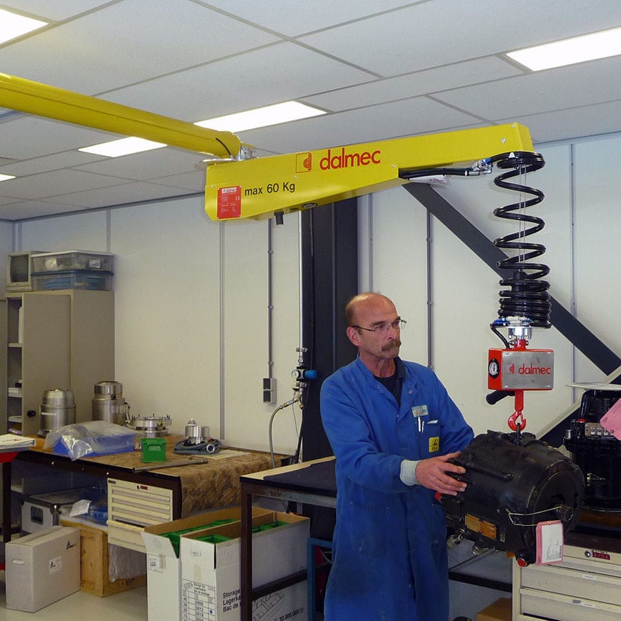 Manipulateur pneumatique - DALMEC - avec crochet / pour composants ...