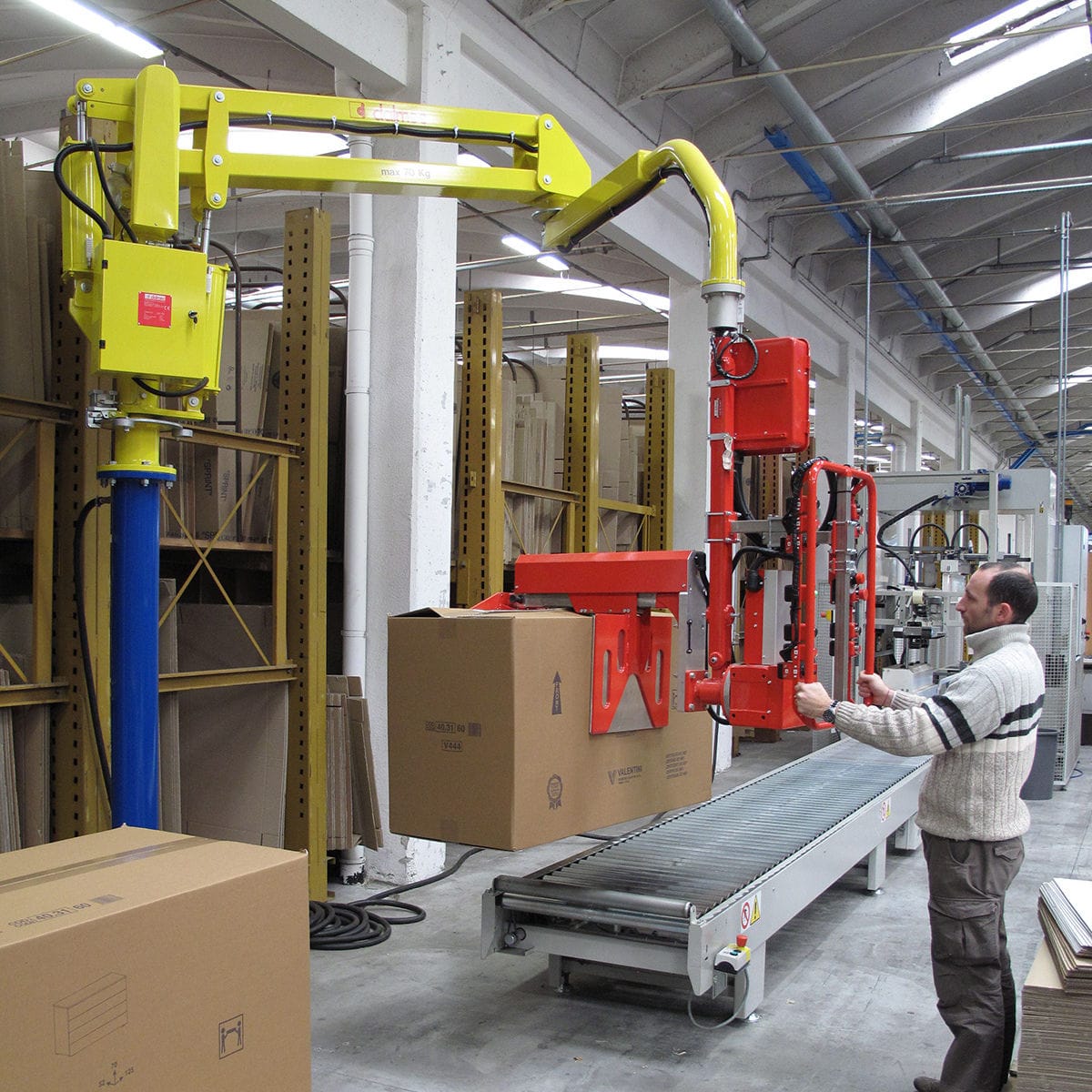 Manipulateur pour manutention de carton - DALMEC - pneumatique / avec ...