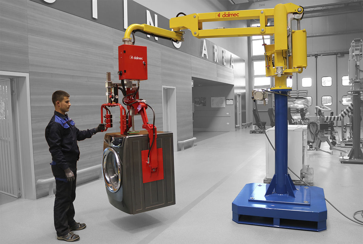 Manipulateur pneumatique - DALMEC - sous vide / à ventouse / de manutention