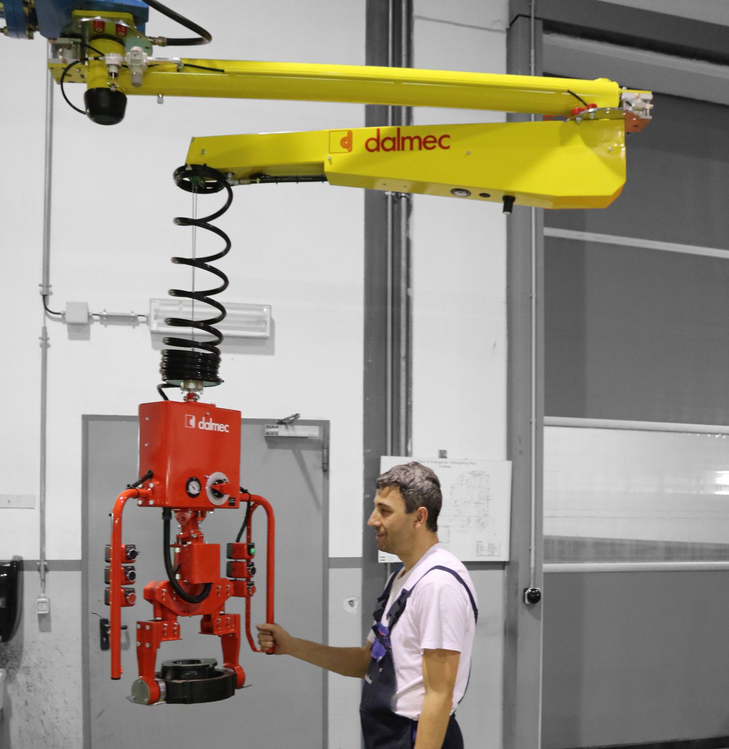 Manipulateur pneumatique - DALMEC - avec crochet intégré / avec aimant ...