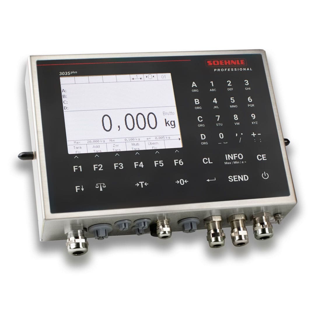 Terminal de pesage numérique - 3035plus - Soehnle Industrial Solutions GmbH - benchtop / IP67 ...