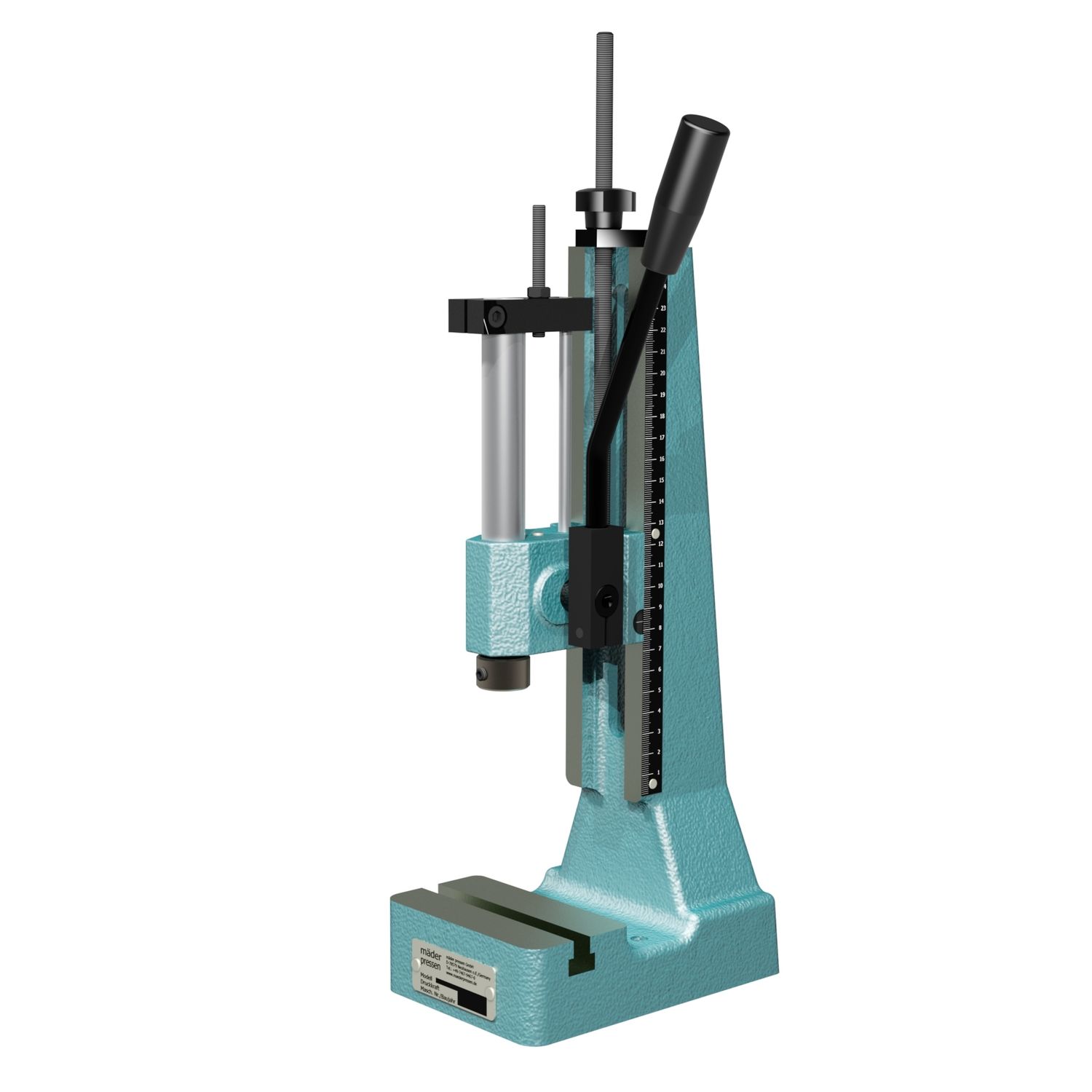 Presse manuelle - APZ T 1-90 series - mäder Pressen - à crémaillère / à ...