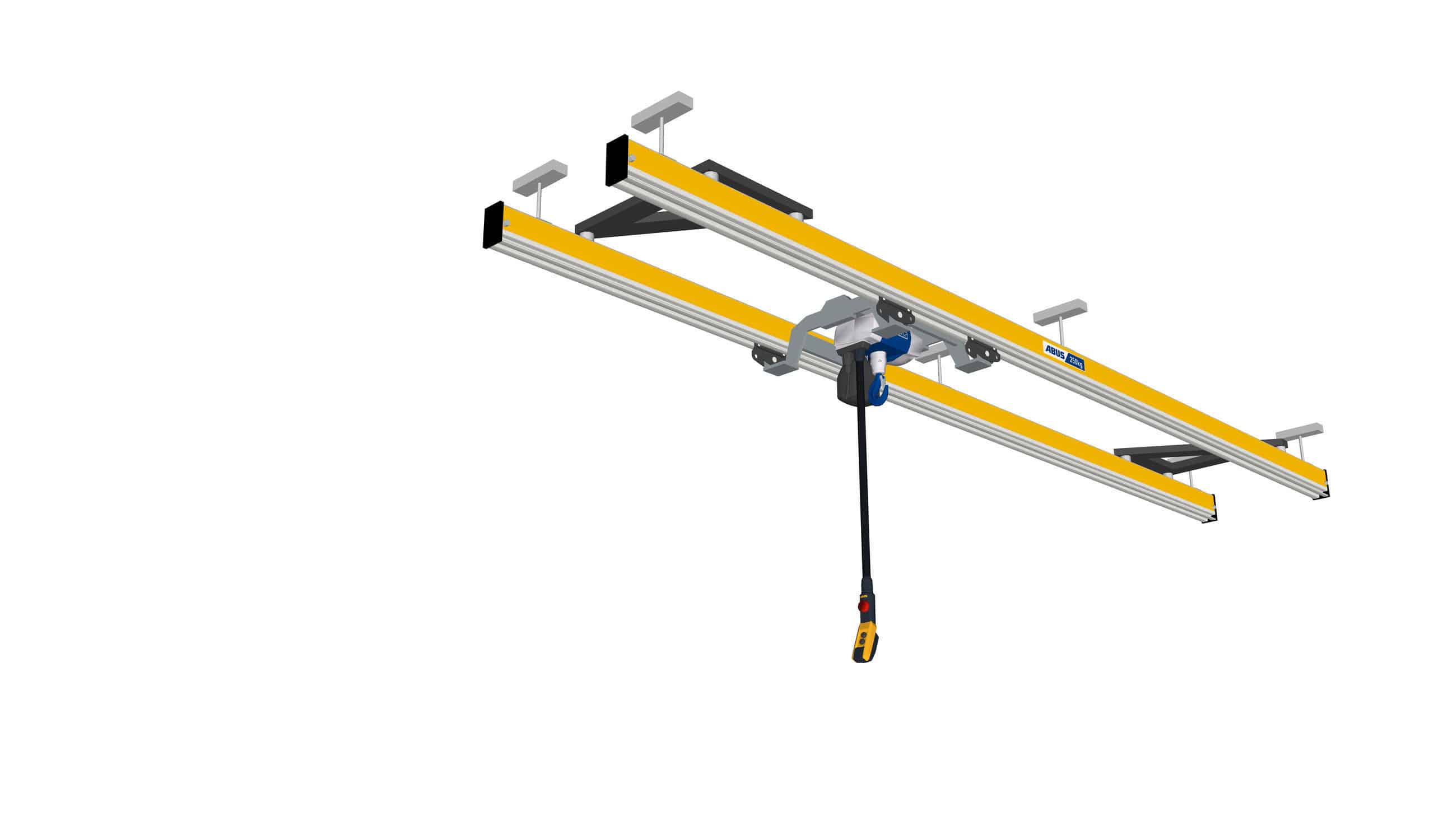 Pont roulant birail - ZSB - ABUS Kransysteme GmbH - suspendu
