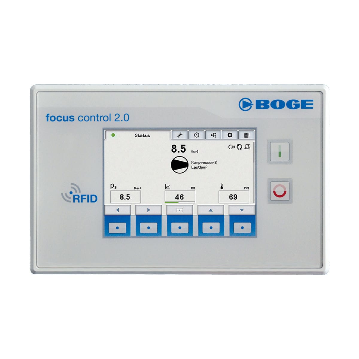 Commande de compresseur - focus control 2.0 - BOGE