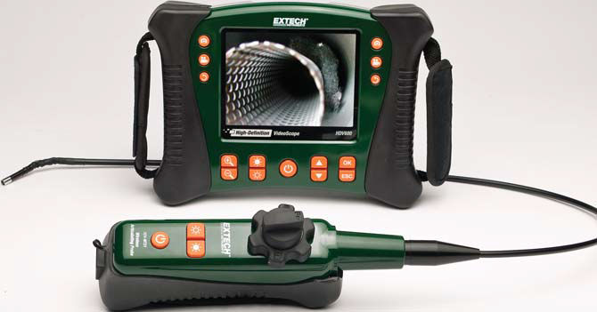 Vidéoscope rigide - HDV640W - Extech - portable