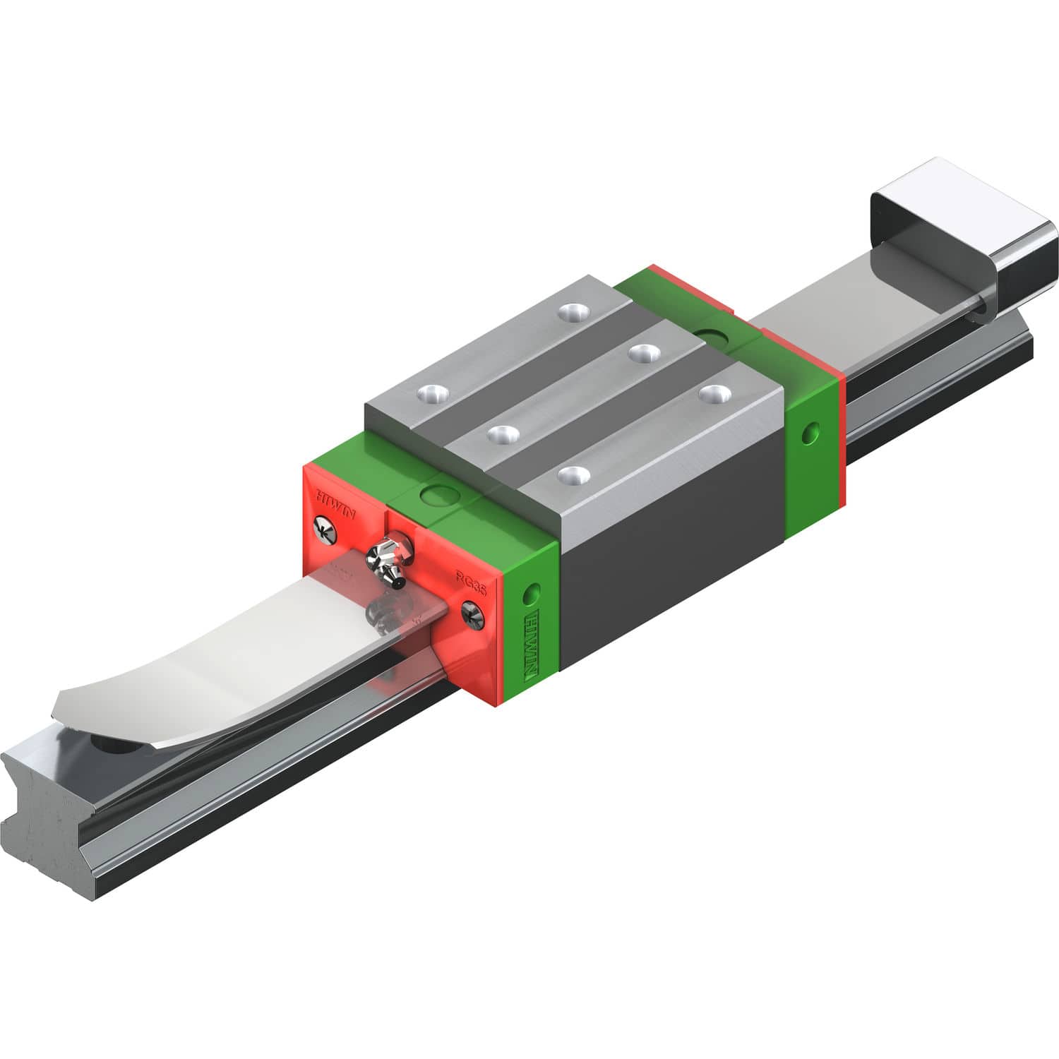 Guide linéaire à recirculation à quatre rangées de rouleaux - CRG ...