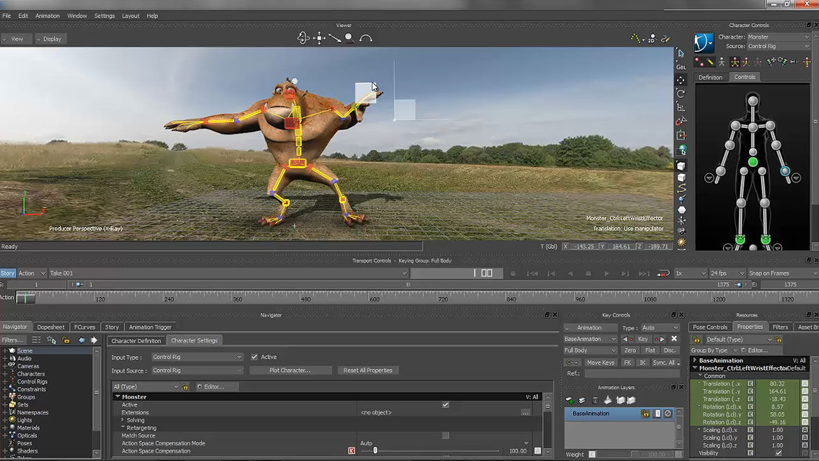 Logiciel d'interface - MotionBuilder® - AUTODESK - de qualité / de création / d'édition
