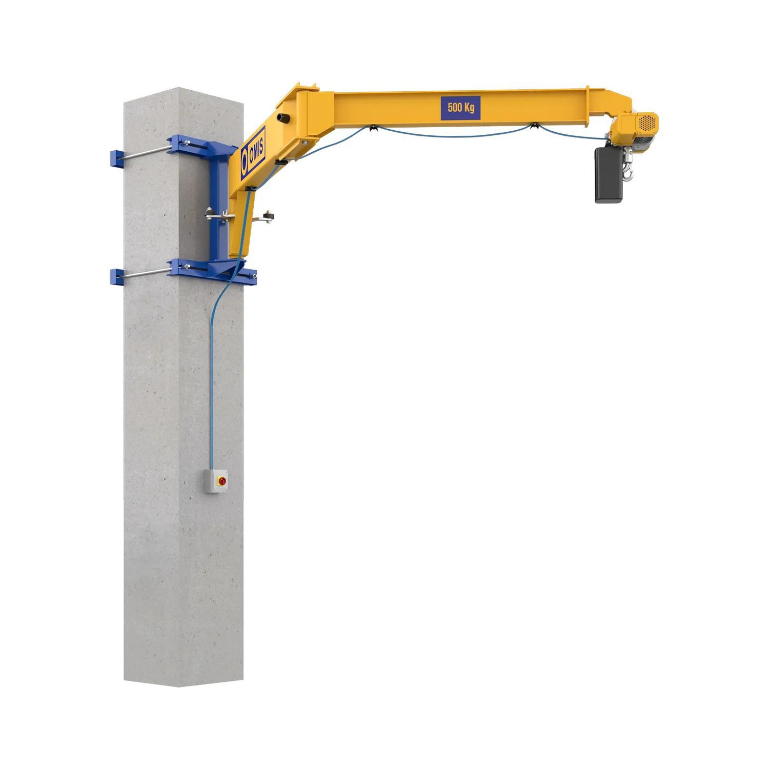 Potence murale - MS - OMIS - 300° / articulée / tournante