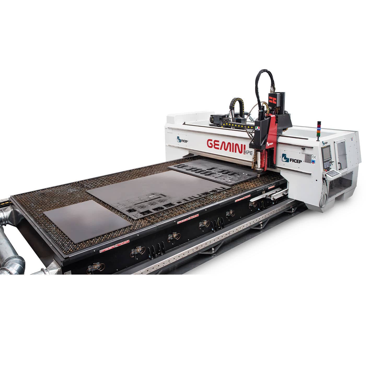 Machine de découpe laser - GEMINI - FICEP - par oxy-carburant / plasma / pour acier