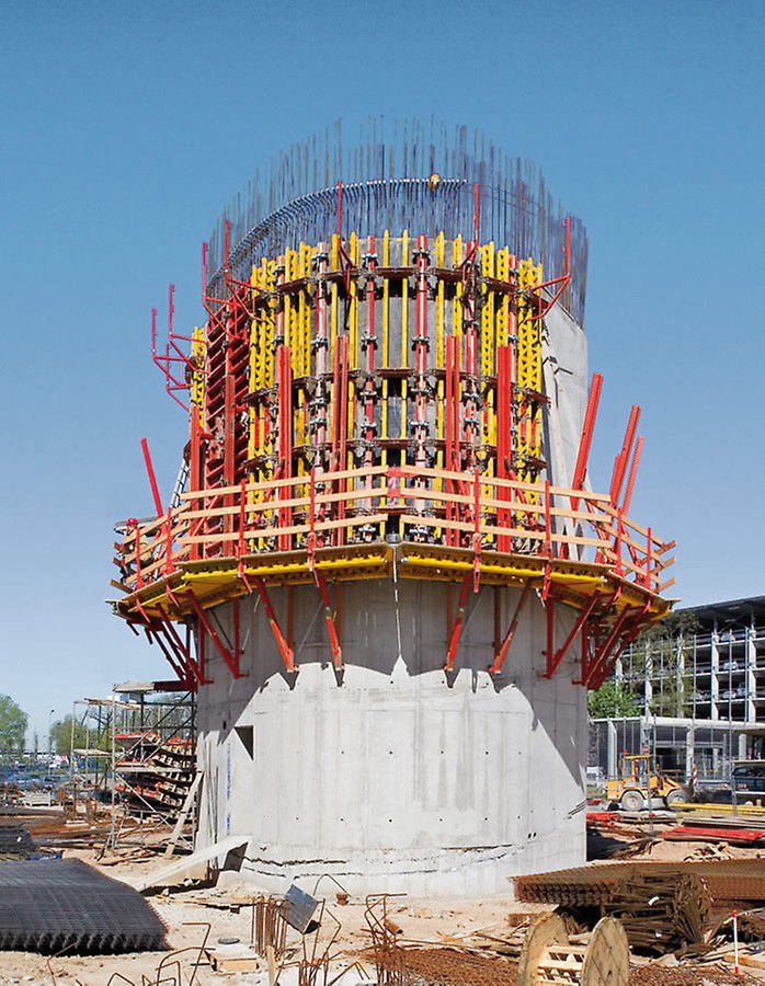 Coffrage circulaire - RUNDFLEX - PERI - de voiles