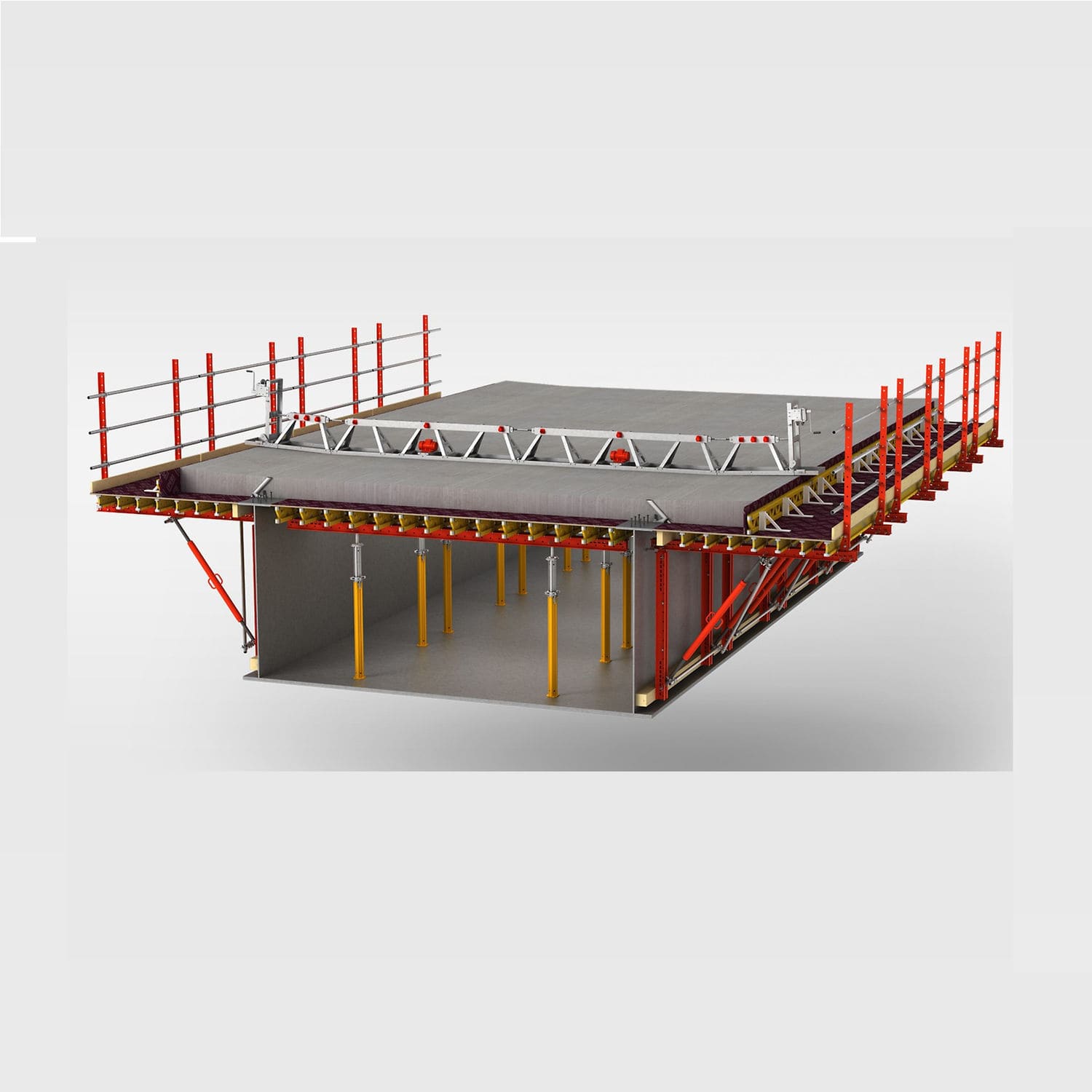 Coffrage allégé - VARIOKIT VCB - PERI - de travée de pont / de dalles