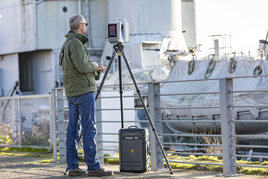 Scanner 3D - X12 - Trimble - de mesure / laser