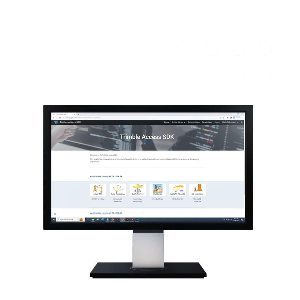 Logiciel de développement - Access SDK - Trimble - d'interopérabilité ...