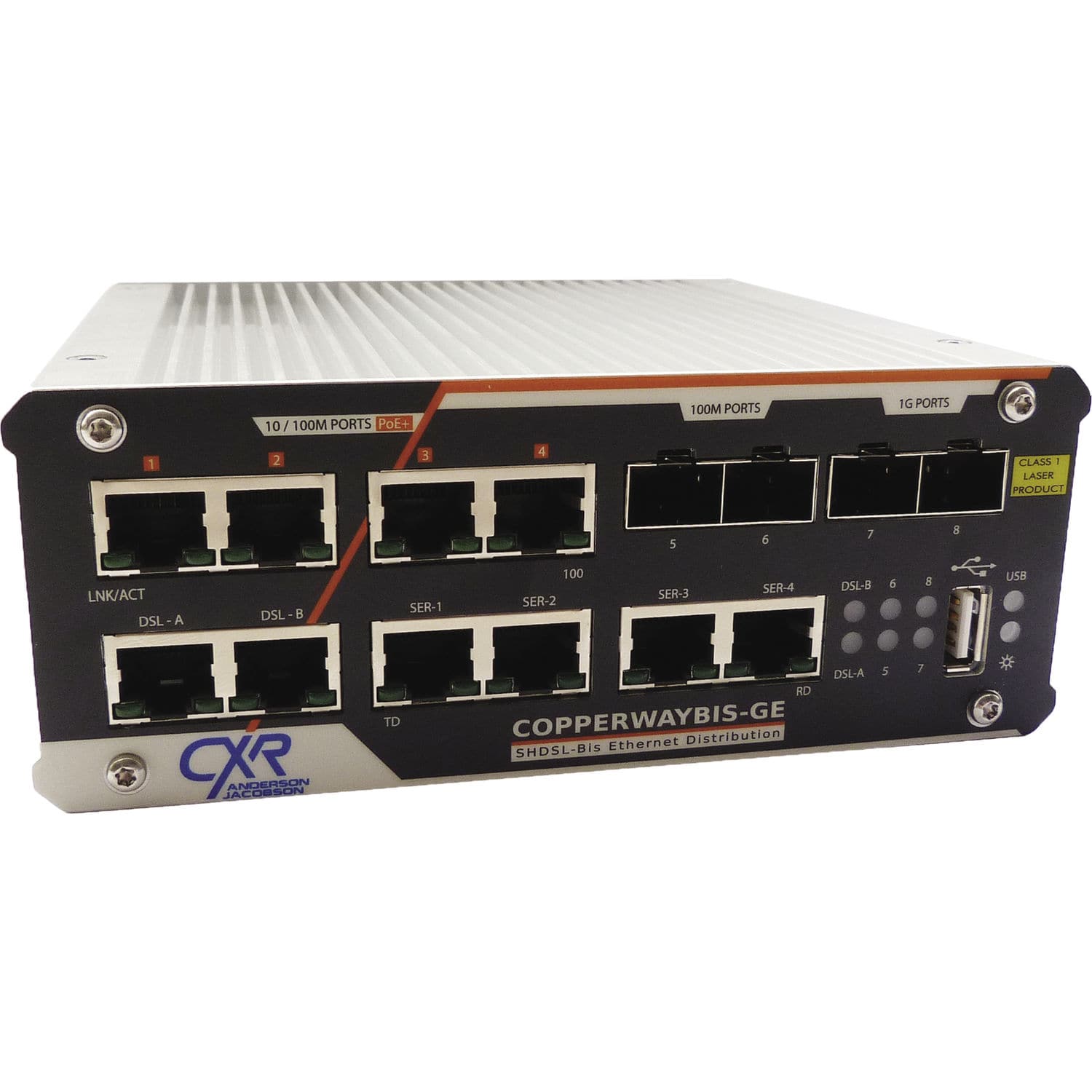 Commutateur Ethernet administrable - CopperWAY-Bis-GE - CXR Networks ...