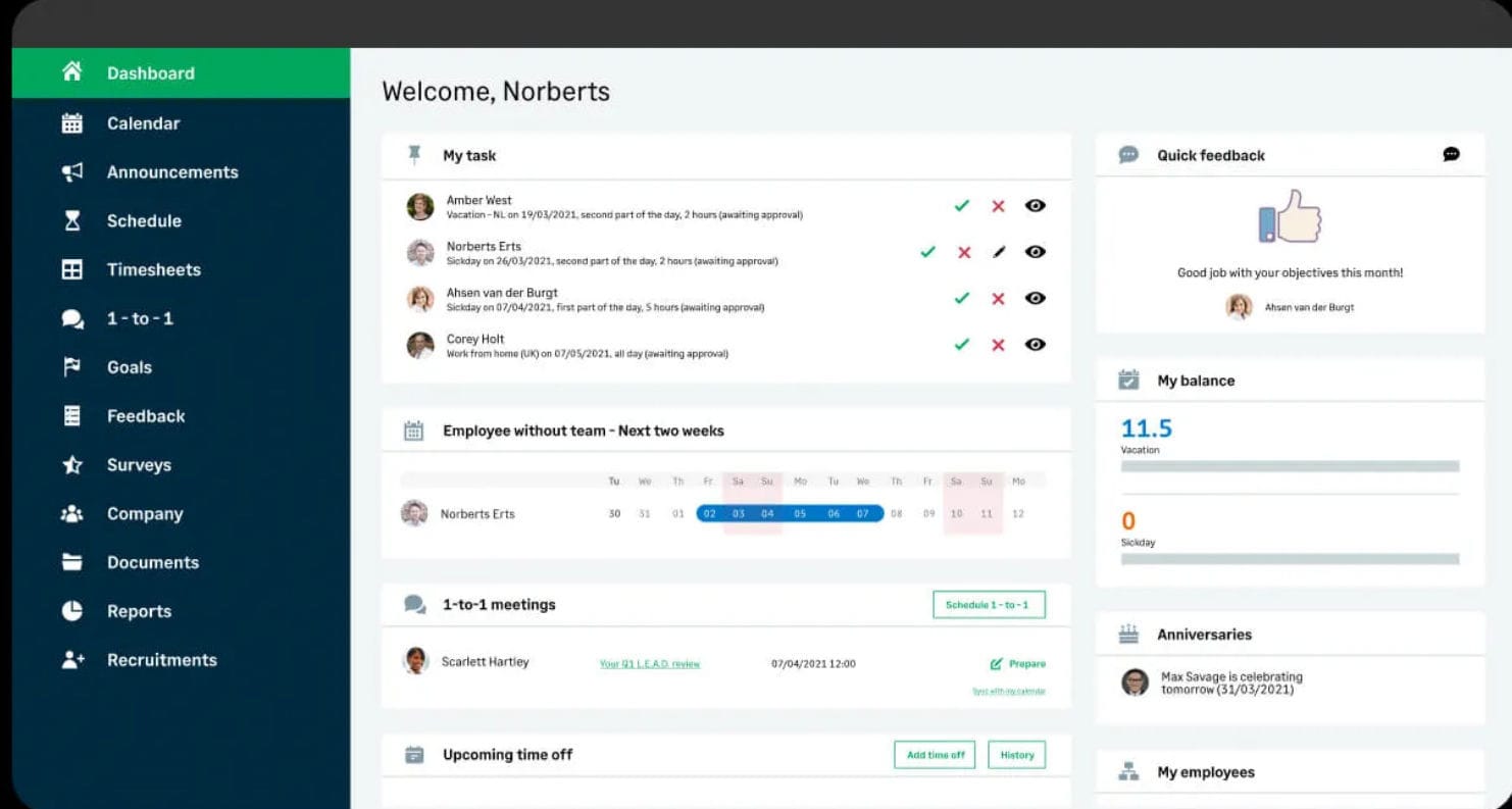 Logiciel de gestion - Sage HR - Sage bäurer GmbH - de gestion de performance / de commande / de ...