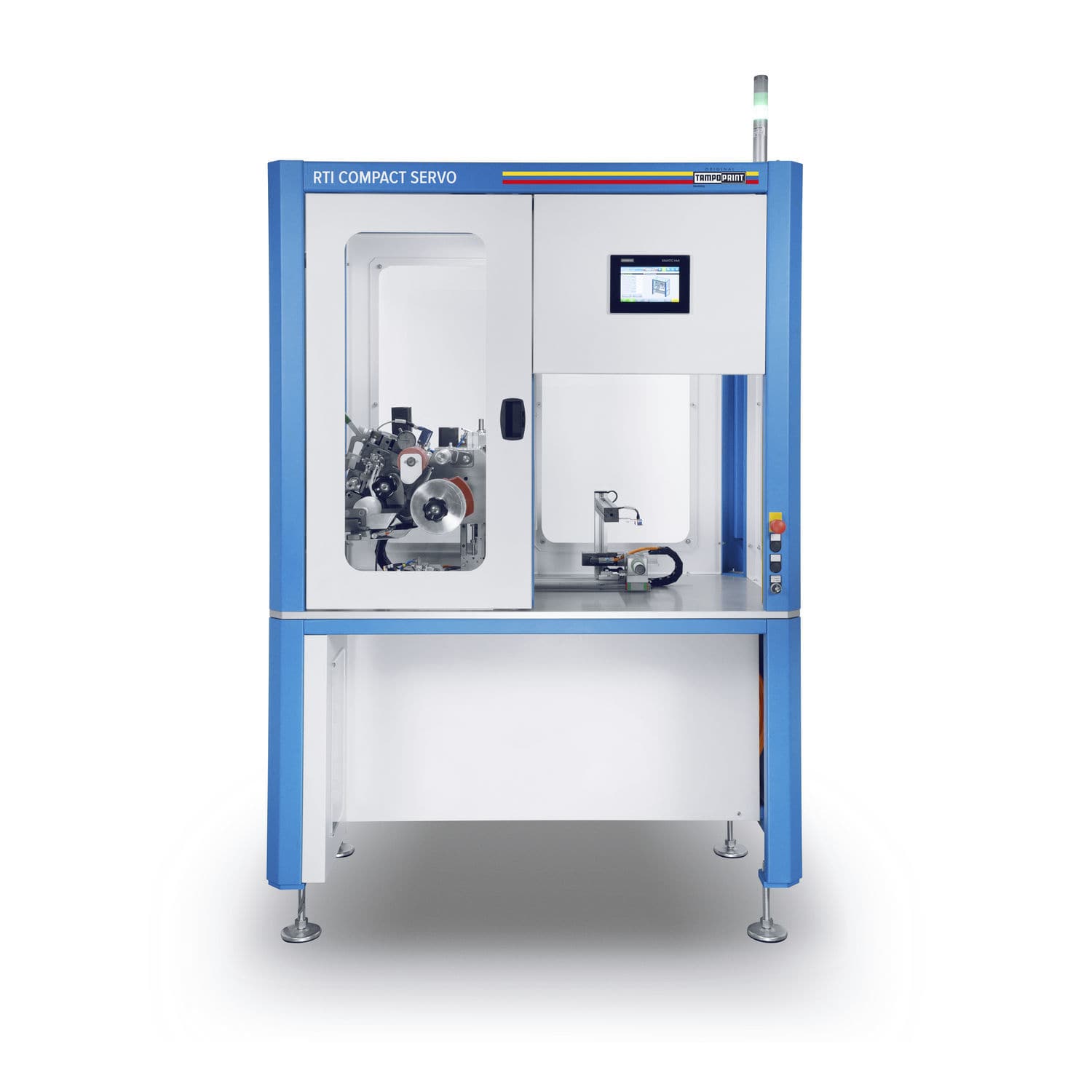 Machine de tampographie à encrier ouvert - RTI COMPACT SERVO ...