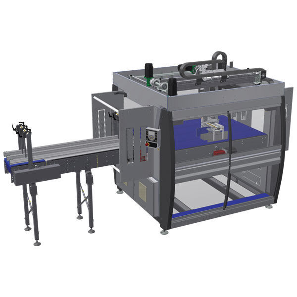 Convoyeur à bande - Packposer - SMI Group - de mise en fil / pour emballage
