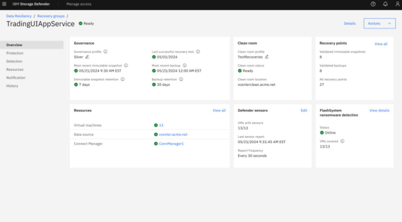 Logiciel de gestion - Storage Defender - IBM - de stockage / de ...