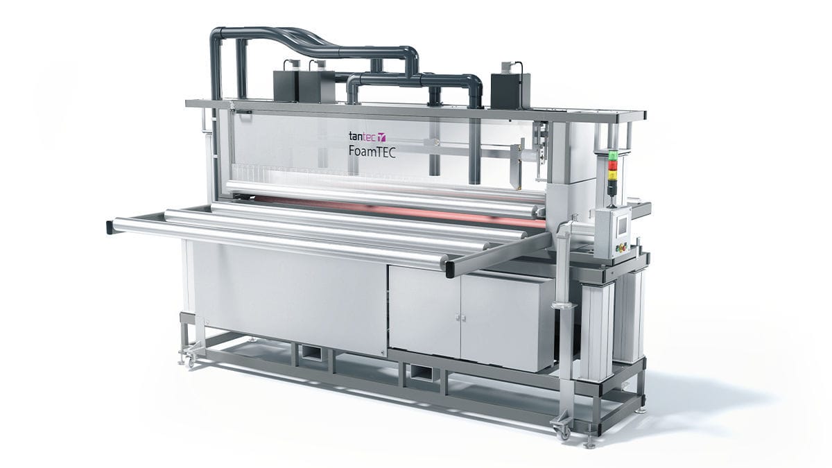 Machine de traitement de surface par effet corona - FoamTEC - Tantec
