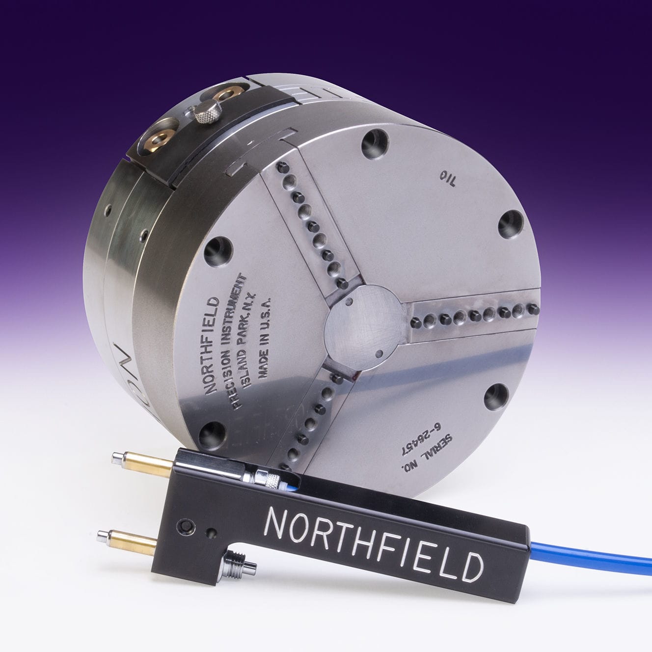 Mandrin automatique - 650 - NORTHFIELD PRECISION INSTRUMENT - 3 mors ...