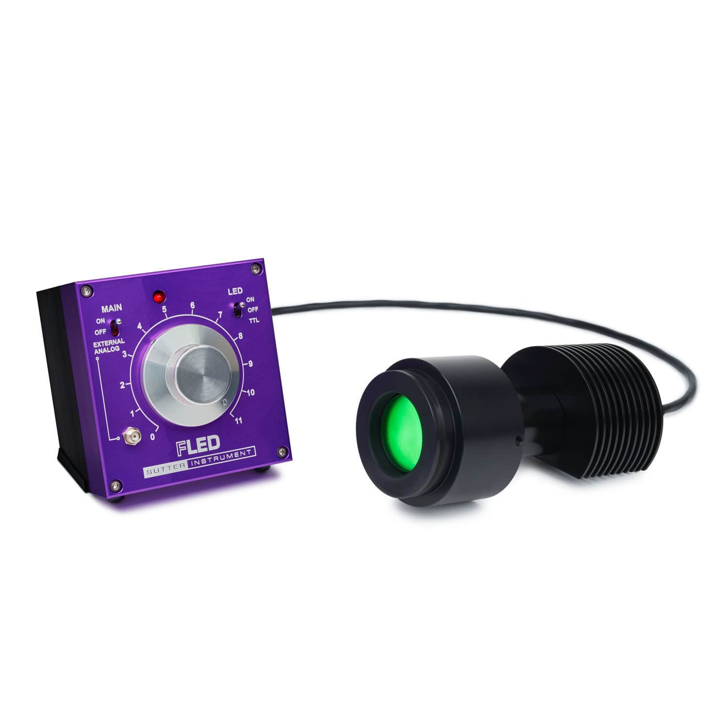 Source lumineuse à source lumineuse fluorescente - Lambda FLED - SUTTER INSTRUMENT - à LED / à ...