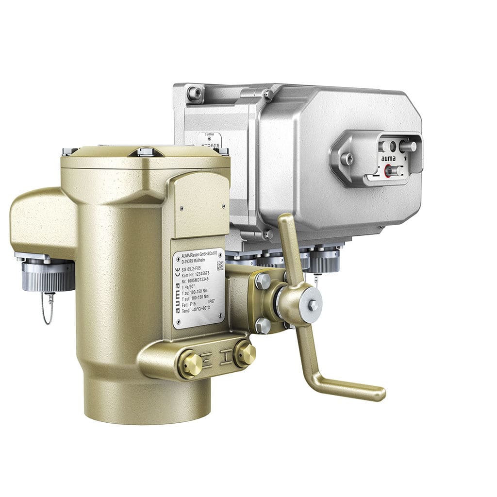Actionneur de vanne électrique - SG / MEC series - AUMA - manuel / à ...