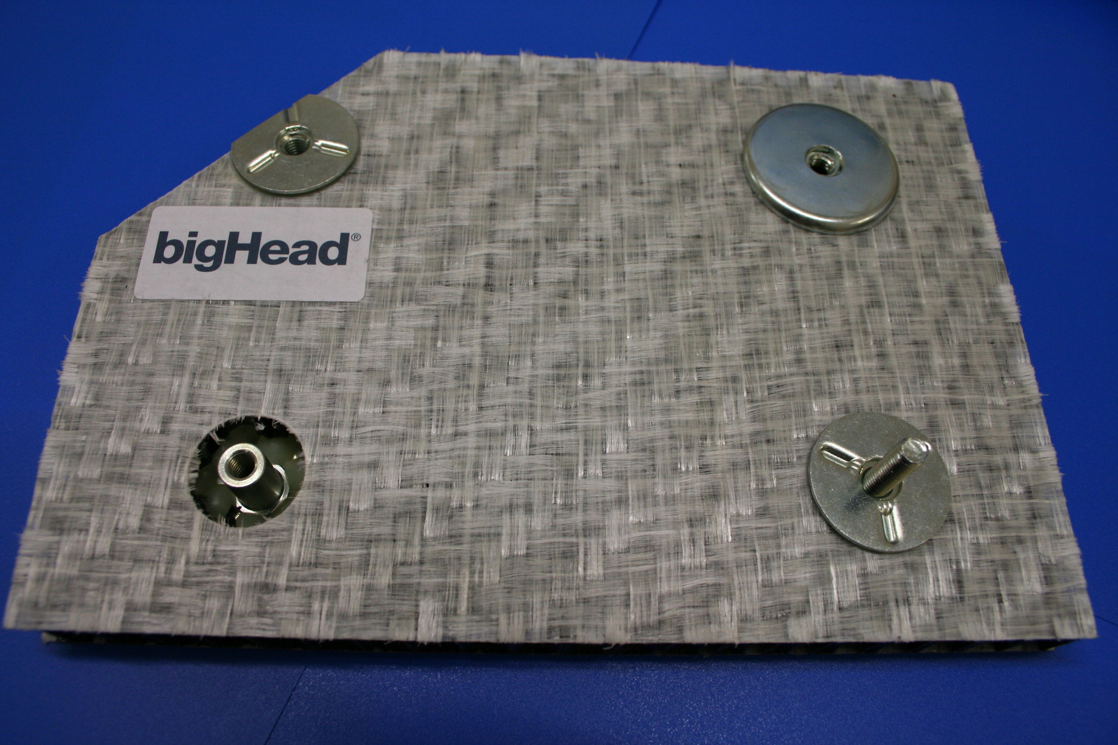 Insert en métal - bigHead Bonding Fasteners - rond / pour panneau sandwich