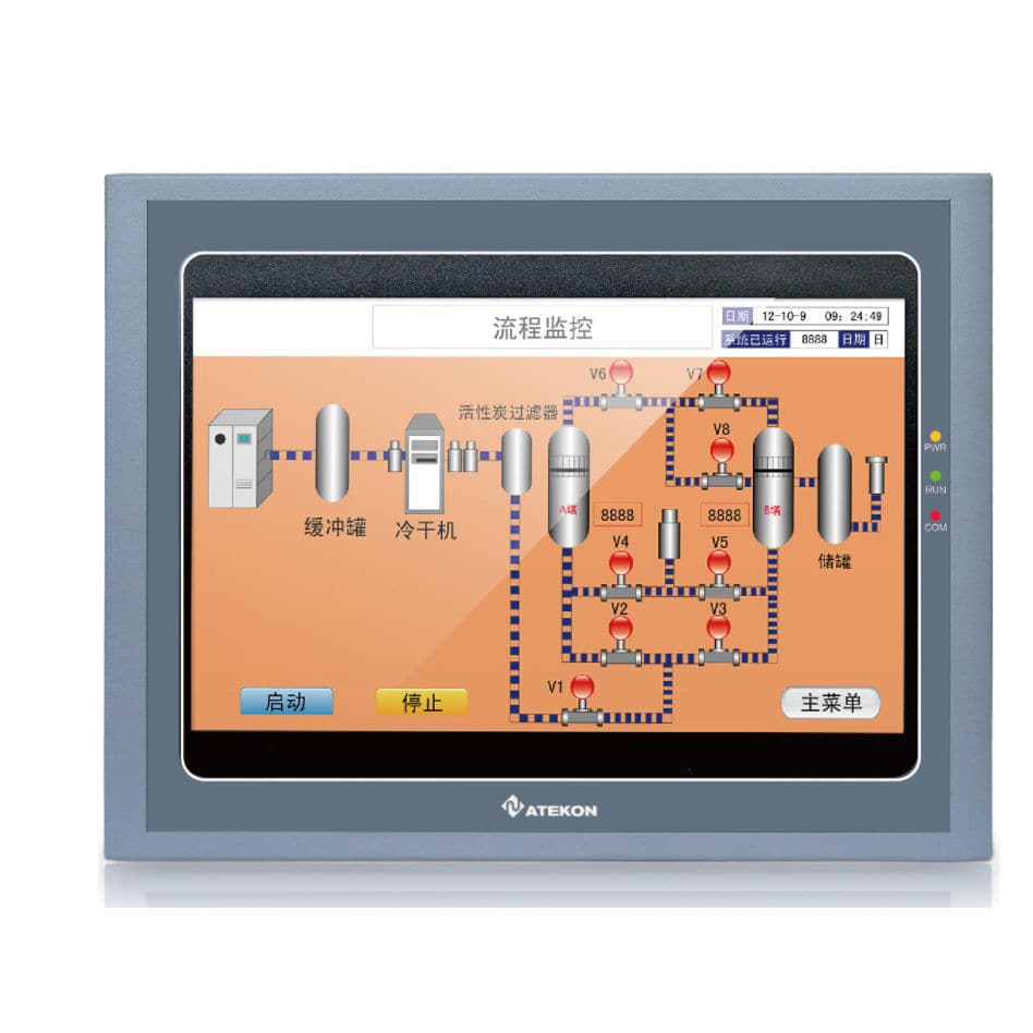 Afficheur à LED - NA2121 series - Nanda Automation Technology Jiangsu Co., Ltd. - tactile / 800 ...