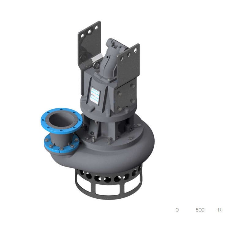 Pompe à boue - HY85-180 - DRAGFLOW - à moteur hydraulique / immergée / à rotor