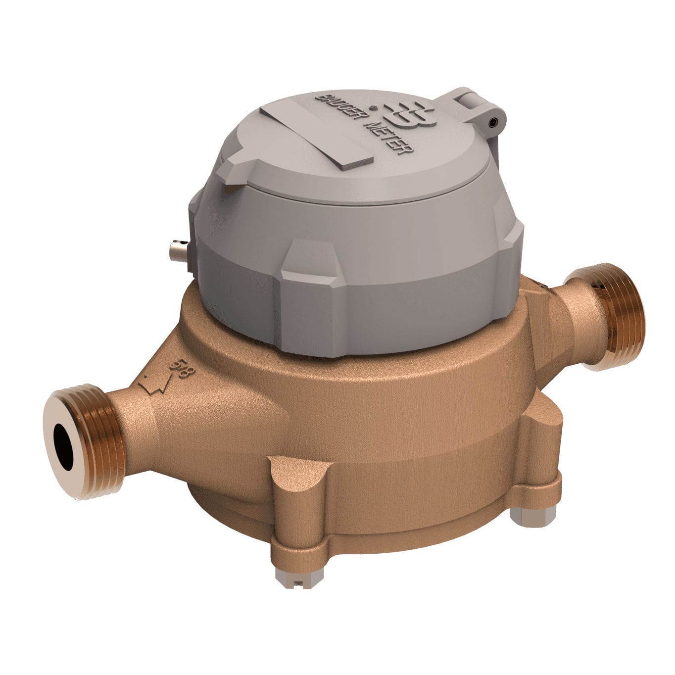 Compteur d'eau analogique - M120 - Badger Meter - à disque oscillant