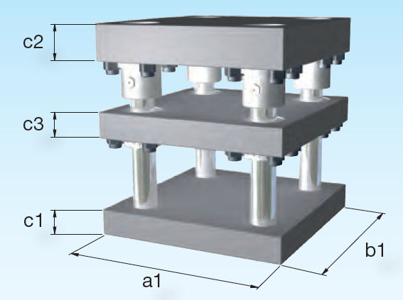Bloc à colonne pour presse - STRACK NORMALIEN