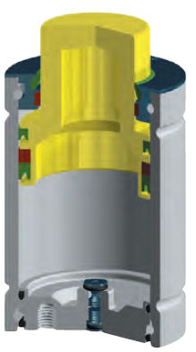 Ressort à gaz en compression / pour meuble - STRACK NORMALIEN