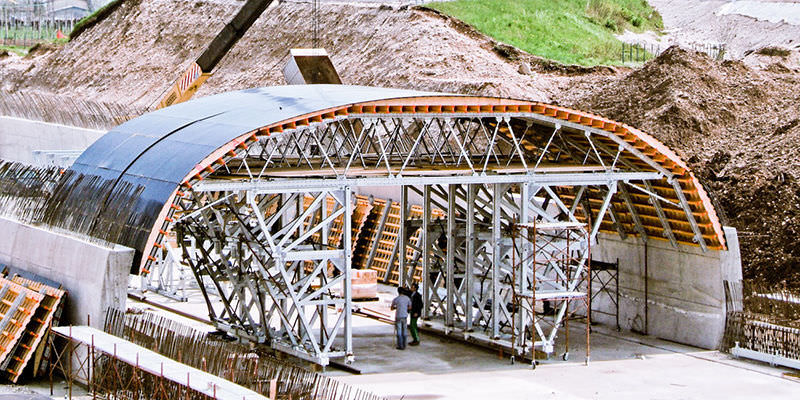 Coffrage de tunnels - Tunnel Formwork - Farina Formworks ITALY ...
