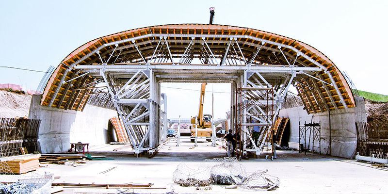 Coffrage de tunnels - Tunnel Formwork - Farina Formworks ITALY ...