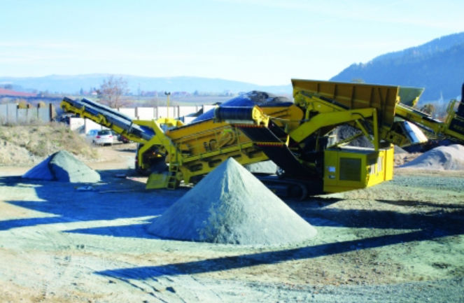 Crible mobile - K8 - keestrack - pour produits en vrac